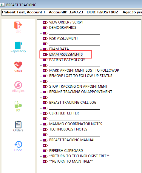 Breast Tracking Guide