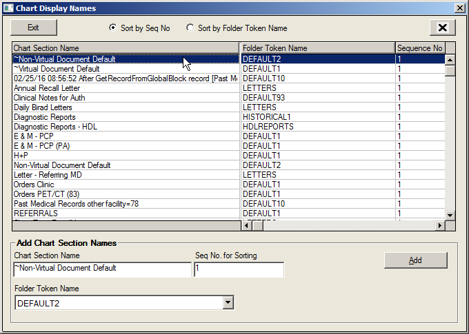 Document Repository Tables