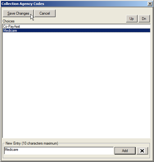 Demographics Setup Tables