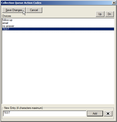 Billing Setup Tables