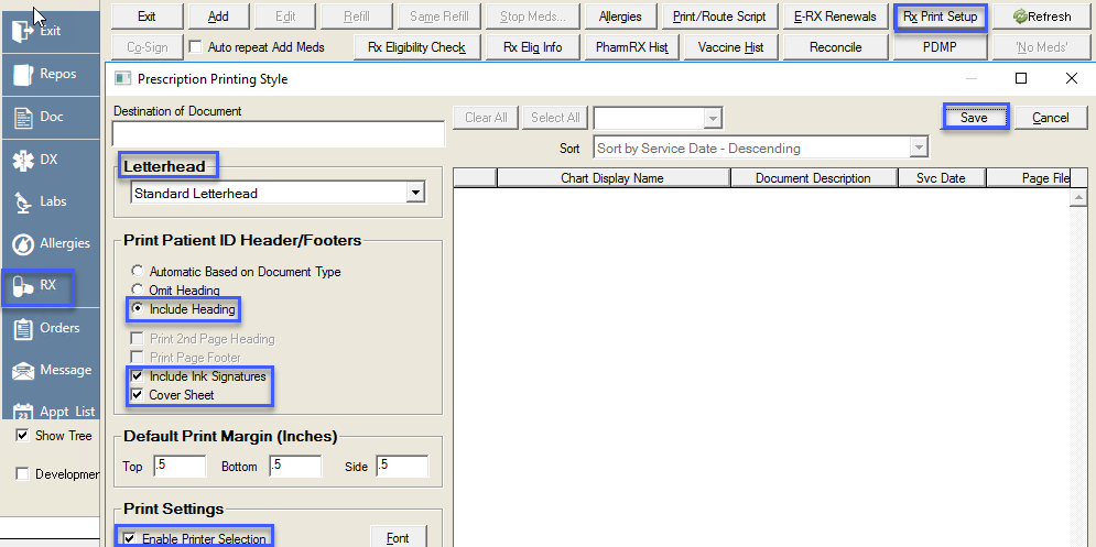 19 – PRESCRIPTION PRINTING