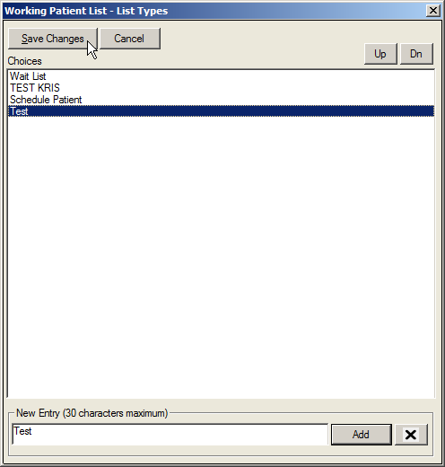 Demographics Setup Tables